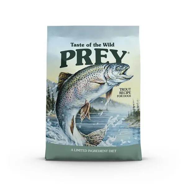 Taste of the Wild Prey Trout Dry Dog Food – Hungry Pet Warehouse ...